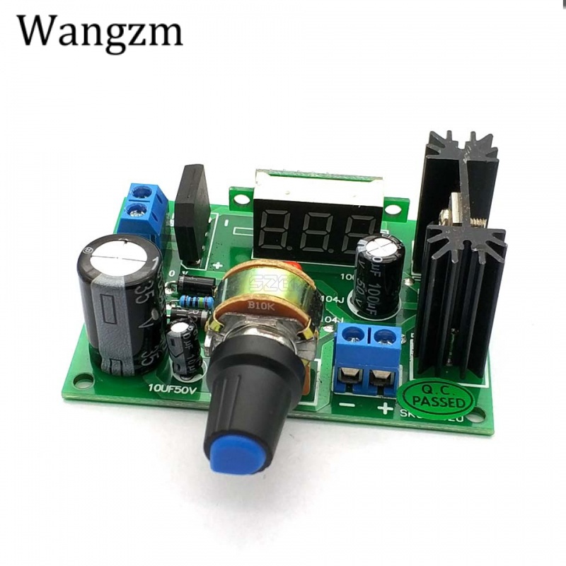 LED LM317 Step Down Power Supply Module Adjustable Voltage Regulator ...