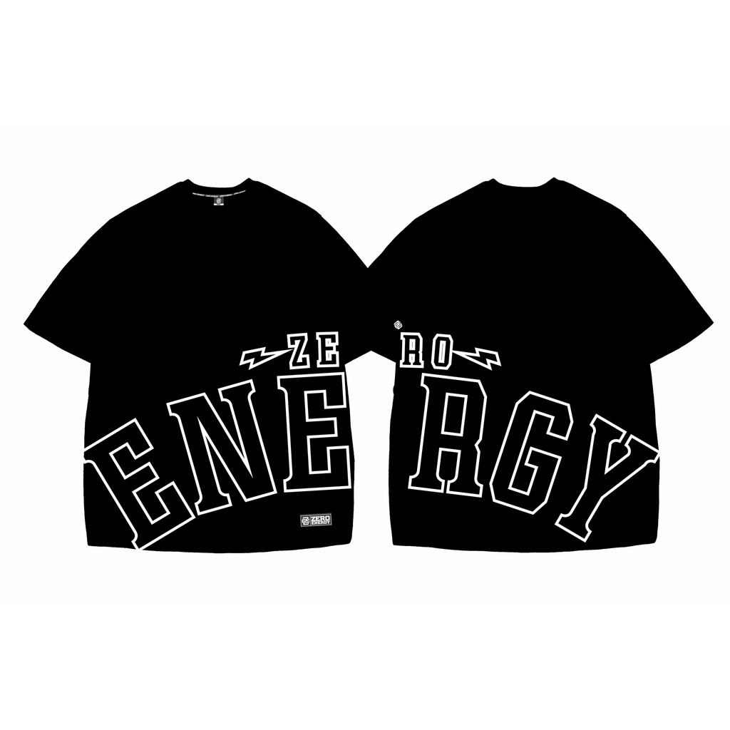 ALL LOCAL BRAND - Zero Energy - LOGO SERIES "ZSIDE" Men T-Shirt (Black ...