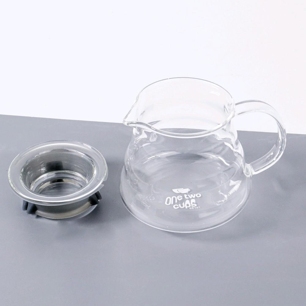 Cove maker pot v60 Drip kettle 360ml Barista Glass coffee pot | Shopee ...