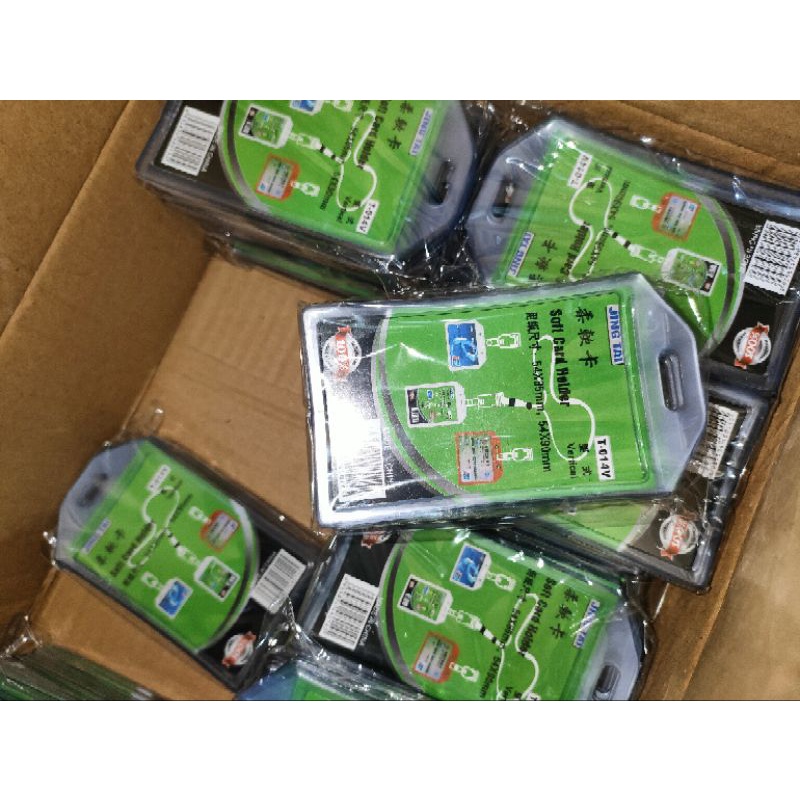 ID Case / ID Holder / Card Holder ( Silicon Plastic ) Vertical by Box ...