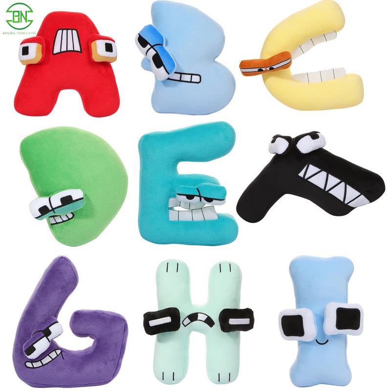 Alphabet Plush Toy, Alphabets Alphabet Lore Stuffed Doll Preschool ...