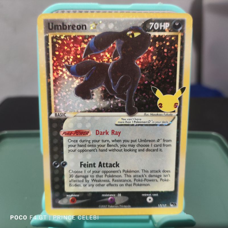 Pokemon TCG - Umbreon Gold Star | Shopee Philippines