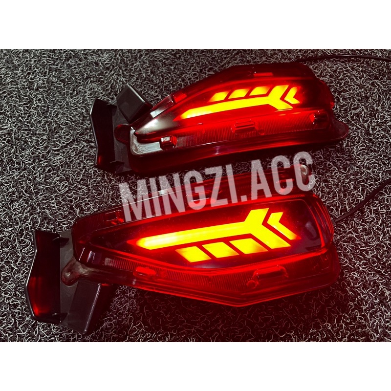 MATA MERAH All NEW FORTUNER 2016 2018 2019 2020 BUMPER LIGHT CAT EYE ...