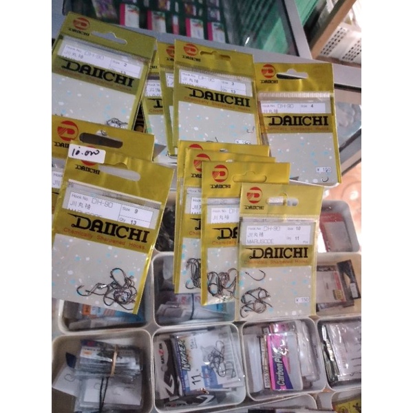 HITAM Daiichi DAICHI MARUSODE DH-91 HOOK BLACK | Shopee Philippines