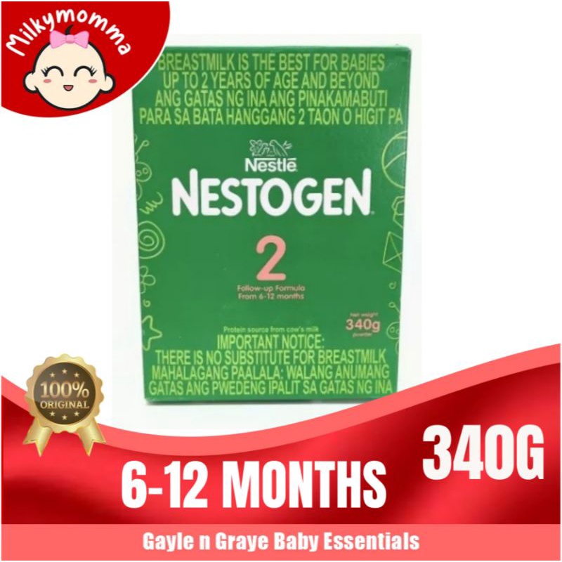 Nestogen 2 340gG Pouch (6-12 months) | Shopee Philippines