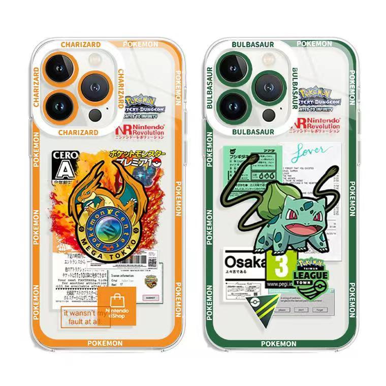 Cartoon Pokemon Rayquaza/Bulbasaur/Charizard Pattern Phone Case For ...
