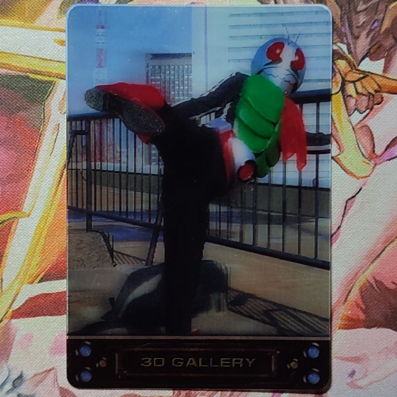 The Kamen Rider: 3D Gallery & Lenticular Trading Cards | Shopee Philippines