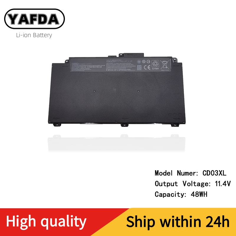 YAFDA CD03XL Battery for HP ProBook 640 645 650 G4 G5 HSTNN-UB7K HSTNN ...