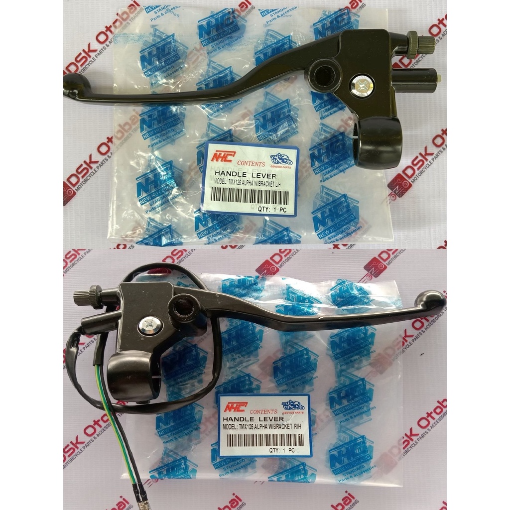 (Per piece) Brake Lever and Clutch Lever for TMX 125 Alpha (w/ Bracket ...