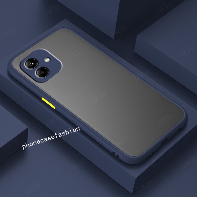 Luxury Translucent Hard Phone Case For Samsung Galaxy A04 A04e A04s soft edge Silicone Casing ...