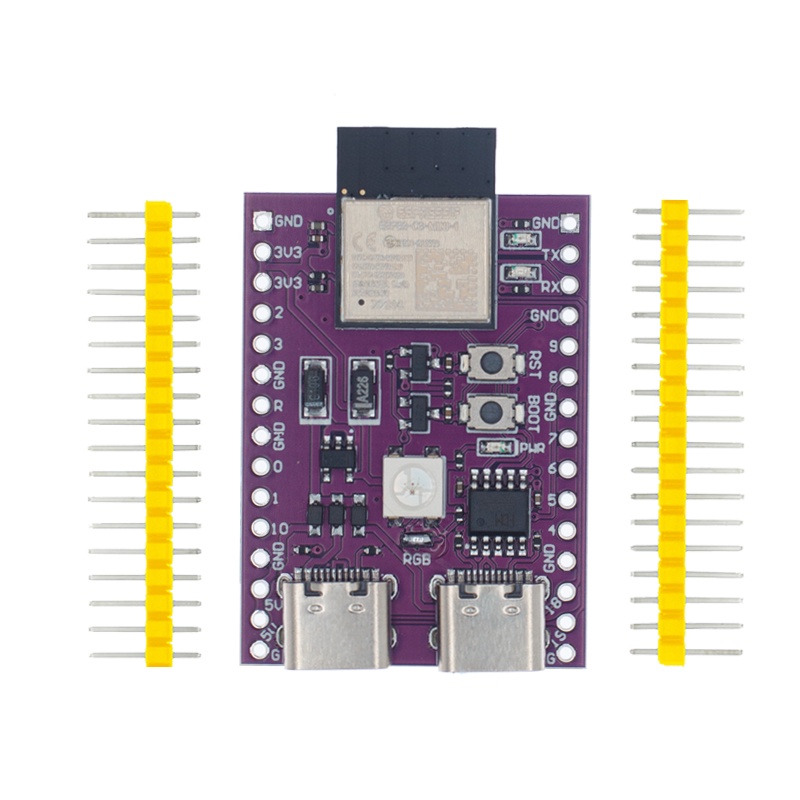 ESP32 / ESP32-C3 / ESP32-S3 Dual Type-C Development Board CORE Board ...