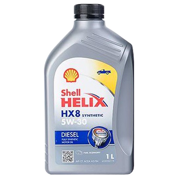 Shell Helix HX8 5W-30 Fully Synthetic Diesel Oil 1L | Shopee Philippines