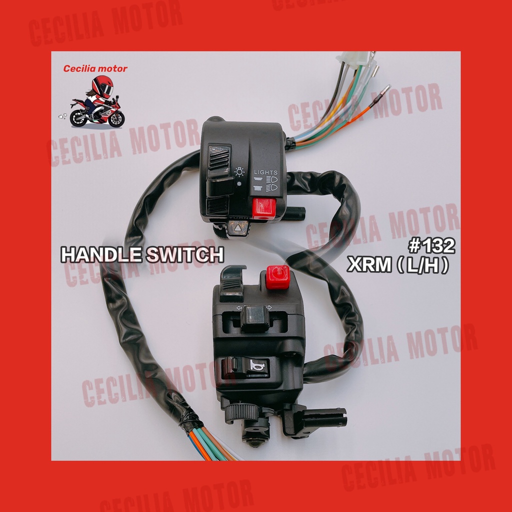 XRM 100/110/125 Handle Switch Left Ordinary Stock Handle Switch ...