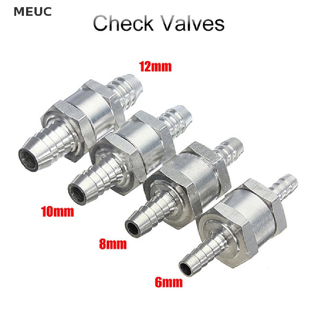 Meuctiffy One Way Check Valve 6/8/10/12/Mm Valves Automobile Aluminium ...