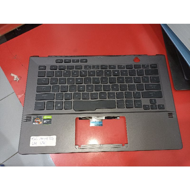 Asus ROG TUF ZEPHYRUS G14-GA401 LAPTOP KEYBOARD FRAME Original Smooth ...