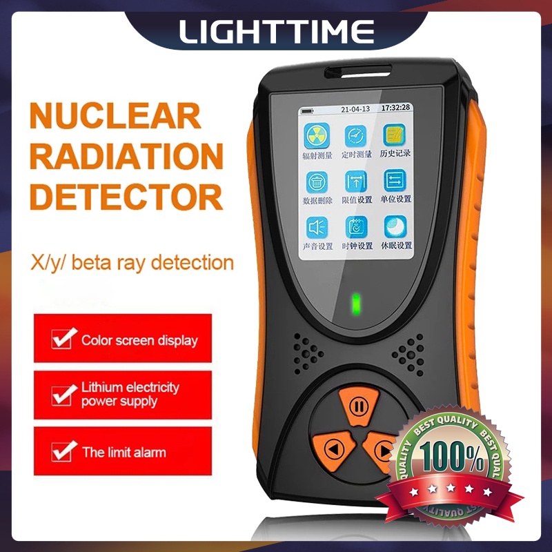 HFS-10 Professional Nuclear Radiation Dosimeter Geiger Counter X γ Ray ...