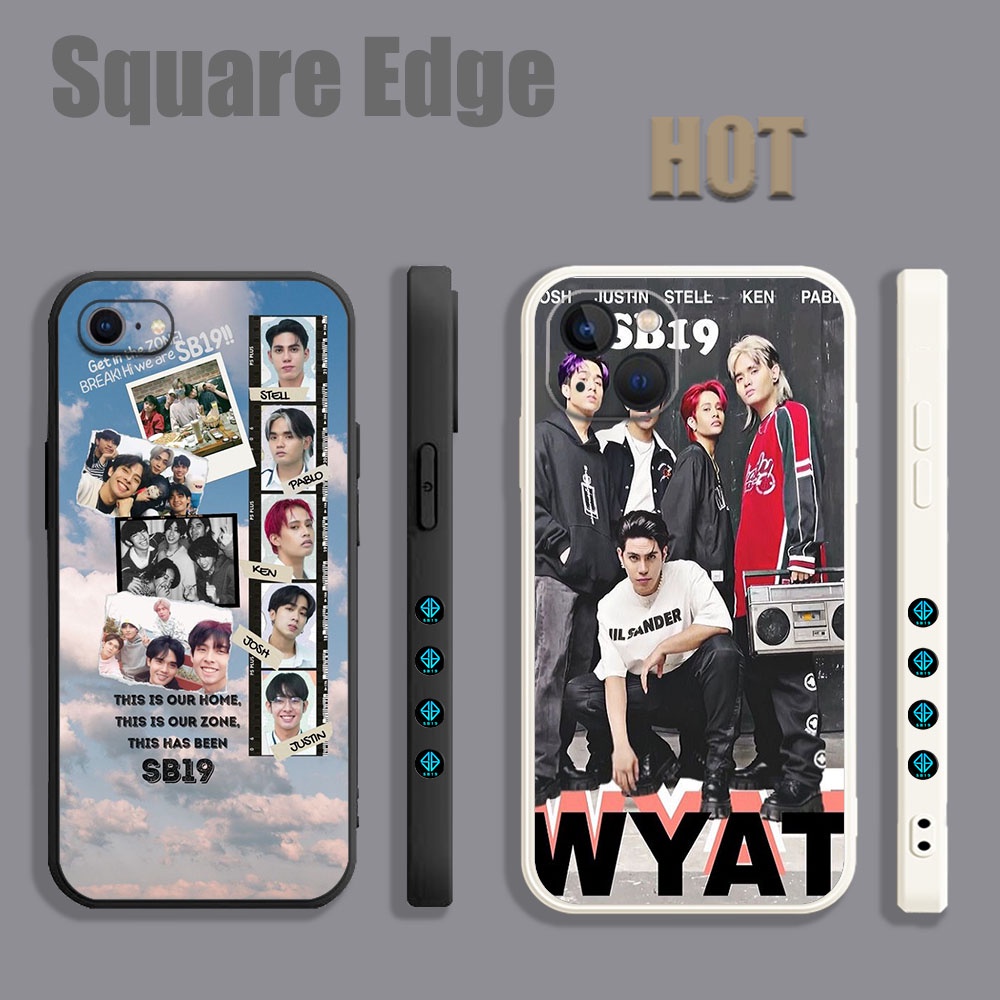SB19 Songs EO010 For iPhone 14 Pro Max Plus Phone Case Square Edge ...