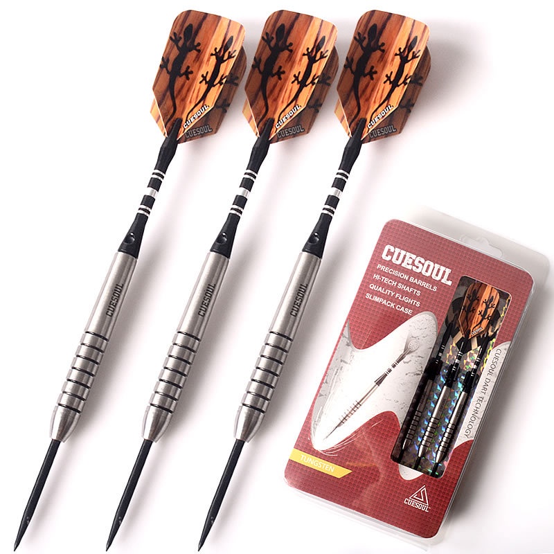 CUESOUL 90% Tungsten 20g Steel Tip Dart Pin Professional Darts with ...