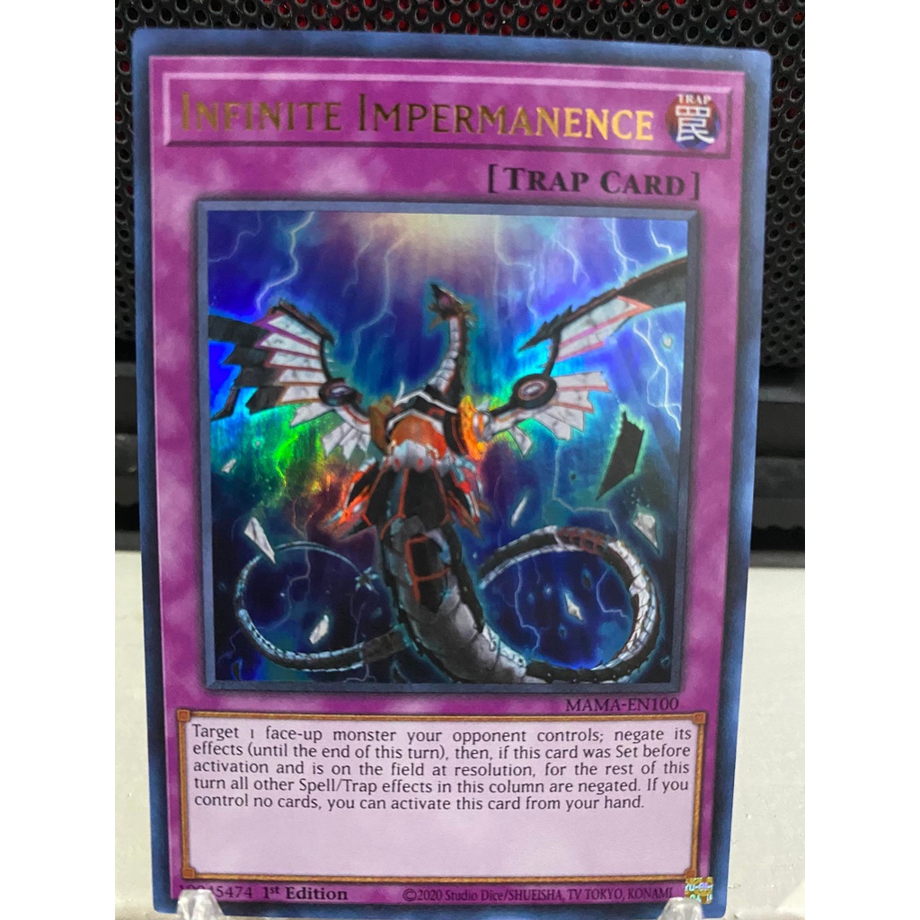 Infinite Impermanence - MAMA-EN100 - Ultra Rare 1st Edition | Shopee ...