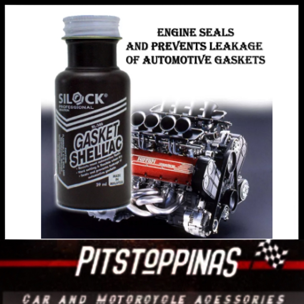 Silock SL-340 Gasket Shellac 59ml Seals and prevents leakage of ...