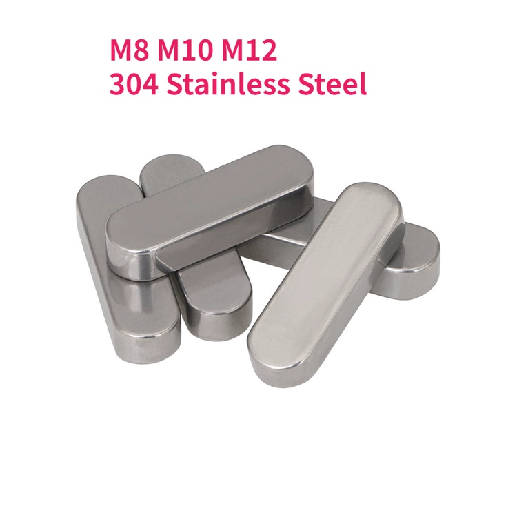 M8 M10 M12 304 Stainless Steel Parallel Keys Pin GB1096 A Type Square ...
