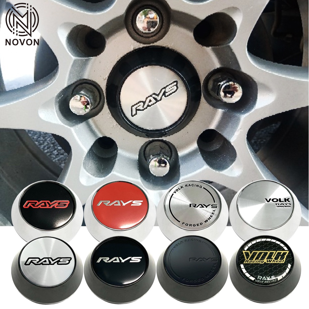 1PC 65MM RAYS Rim Cap VOLK Racing Wheel Center Caps Cover Sport Rim ...