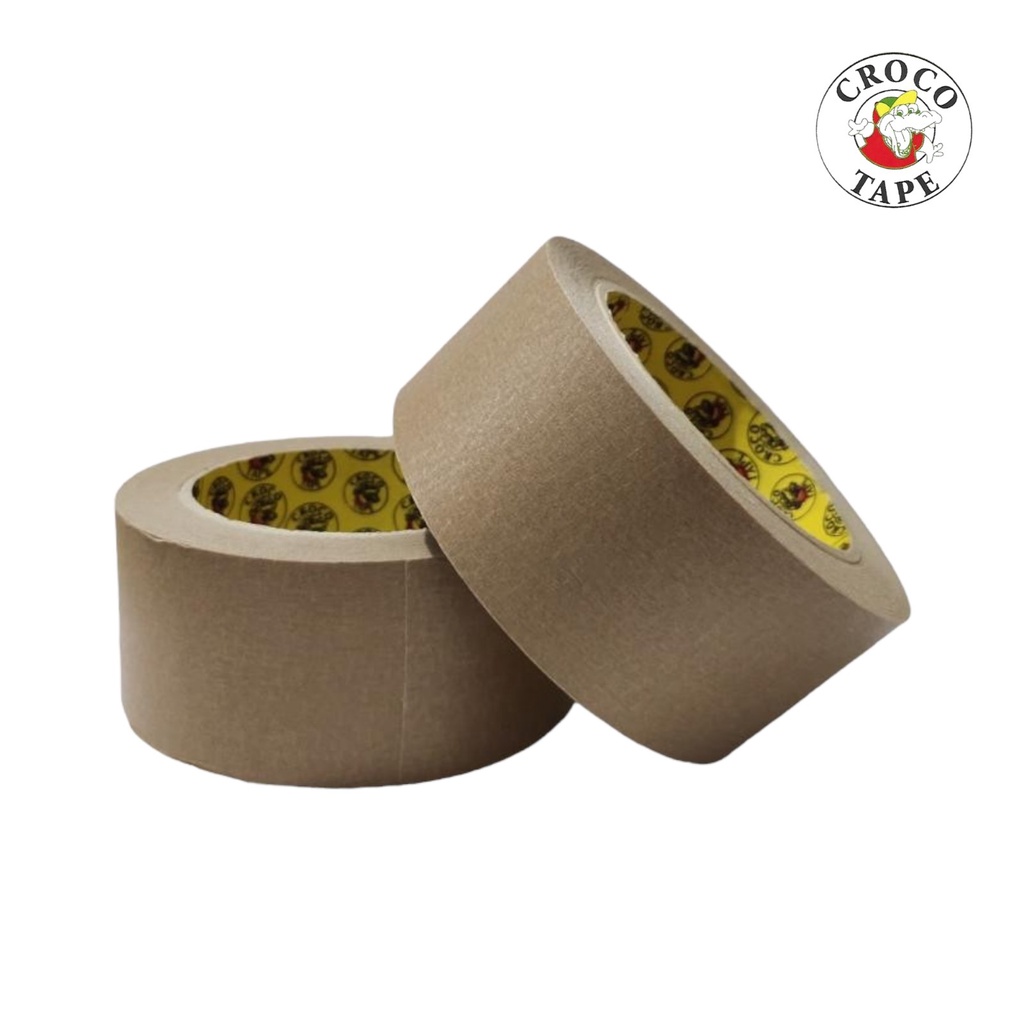KRAFT PAPER TAPE 50Y CROCODILE CROCO / KING TAPE | Shopee Philippines