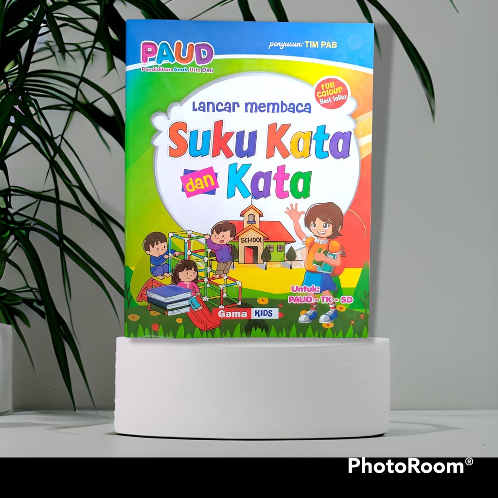 Paud: Smooth To Read The Words & Words - Full Color PAUD Learning Book ...