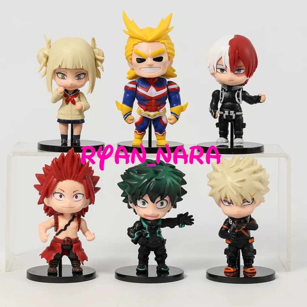 Action Figure Toys Mini Figure Anime Bokuno My Hero Academia Bakugo ...