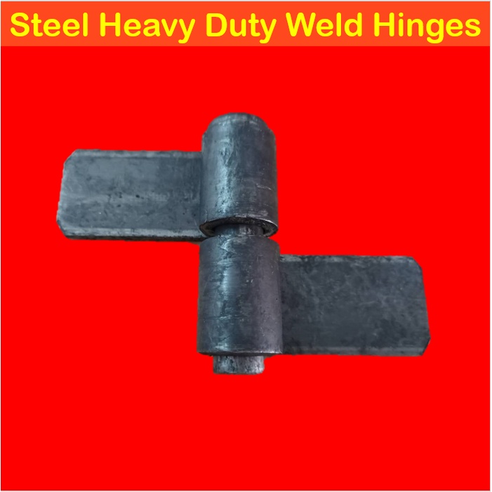 Steel Heavy Duty Weld Hinges | Shopee Philippines