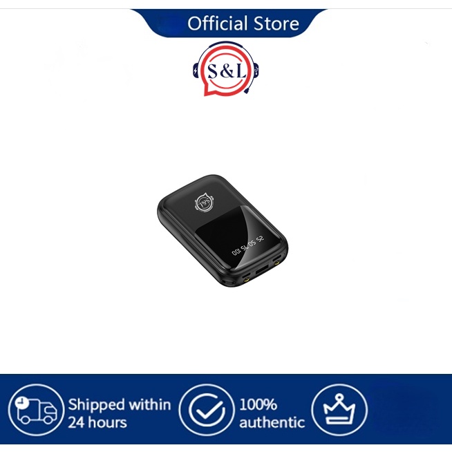 S&L KC15 20000mah Fast Charger Powerbank With LED Emergency Light ...