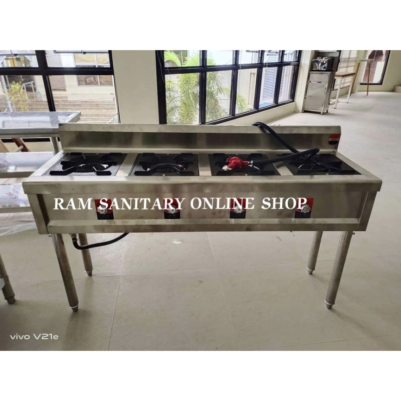 COMMERCIAL HIGH PRESSURE 4 BURNER PAHABA | Shopee Philippines