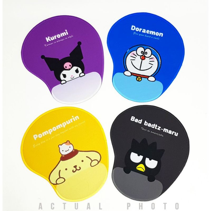 Sanrio Character Mousepad Doraemon Kuromi Cinnamoroll Hello Kitty ...