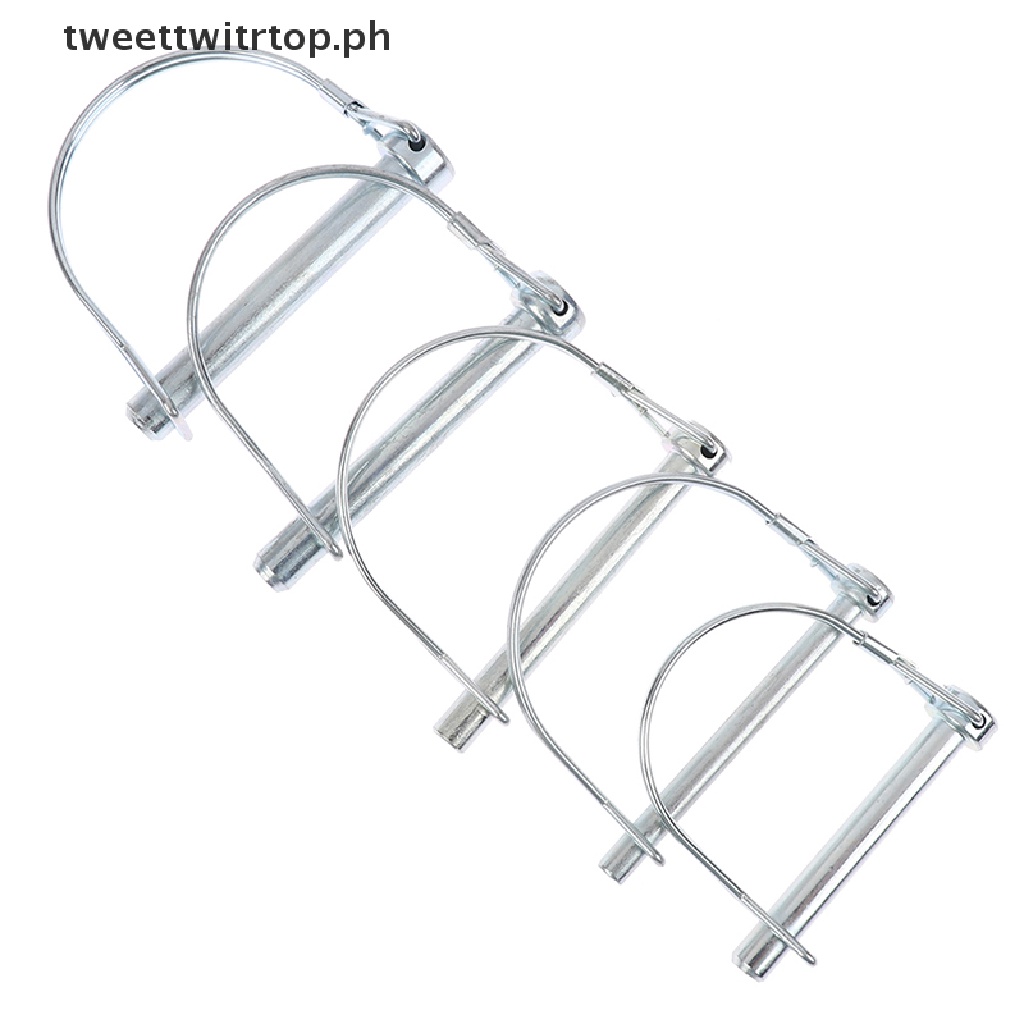 TRTOP Heavy Duty Marine Trailer Coupler Safety Pin D Ring Round Arch ...