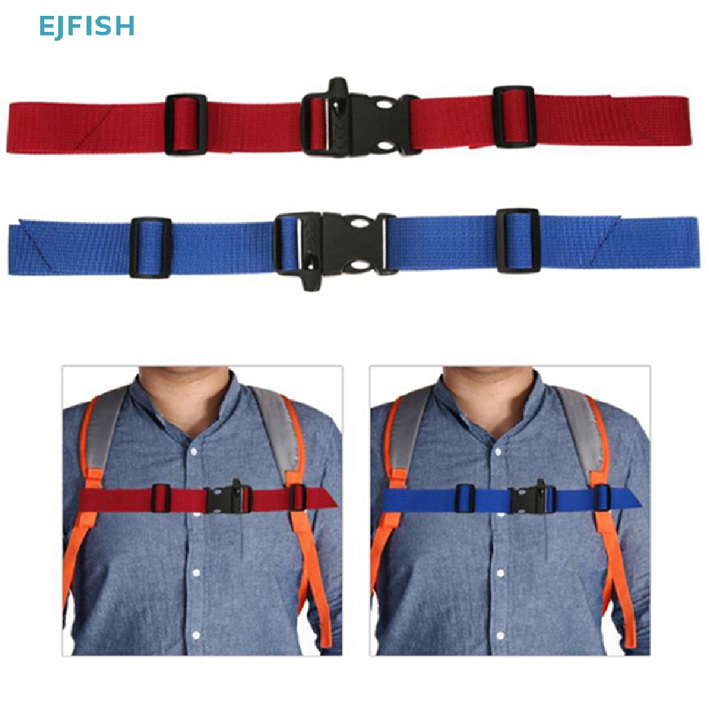 EJFISH Kids Buckle clip strap adjustable chest harness bag backpack ...
