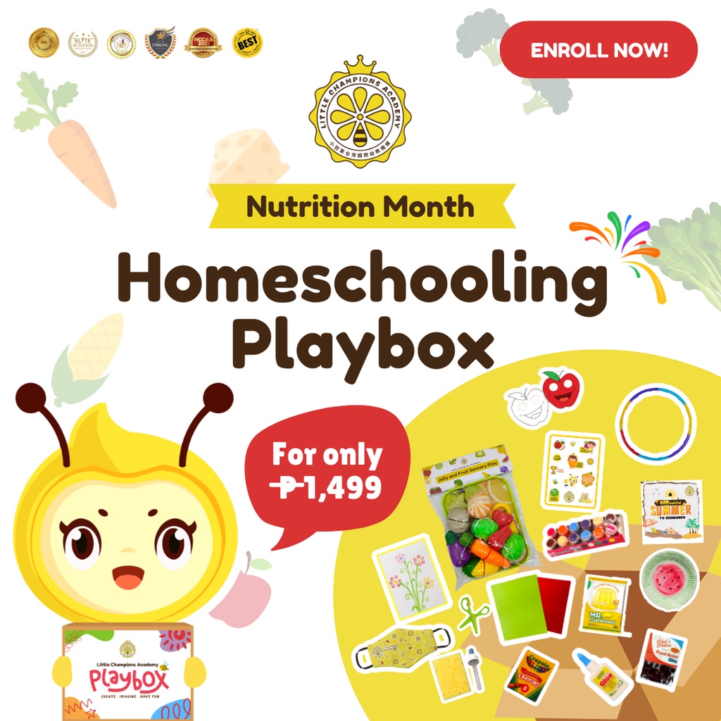 Nutrition Themed Homeschooling Playbox | Shopee Philippines