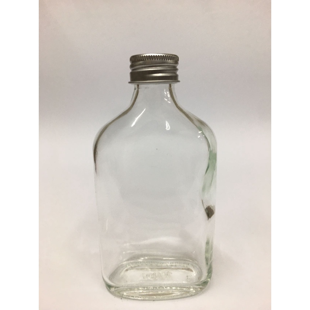 12Pcs 200ML Lapat Tanduay Glass Bottle Size 3.5CM X 7CM X 15CM With Free Sealer | Shopee Philippines