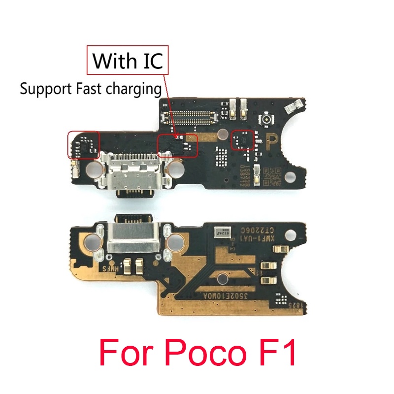 For Poco F1 Charging Port Board Connector Mainboard Motherboard Flex ...