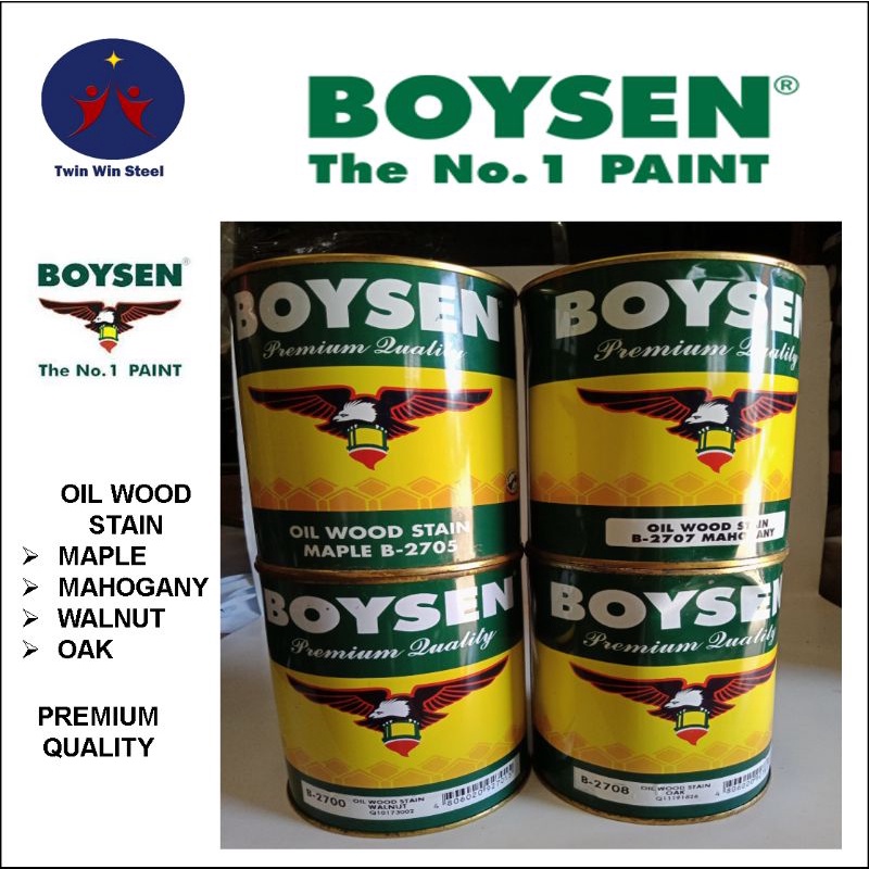 Boysen Oil Wood Stain (1Liter) | Shopee Philippines