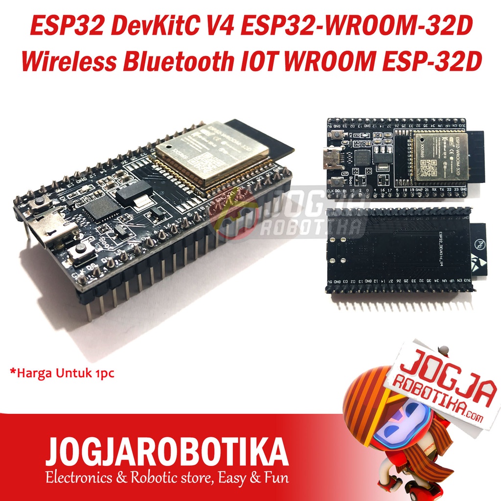 Esp32 Devkitc V4 Esp32 Wroom 32d Wireless Bluetooth Iot Wroom Esp 32d