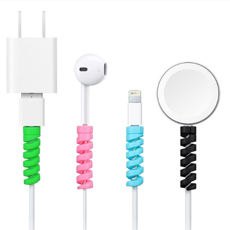 Charging Cable Protector For Phones Cable Saver Cover cable winder clip ...