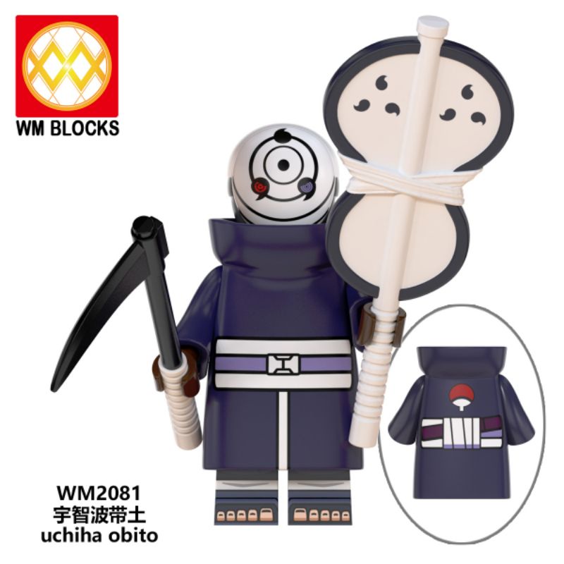 Wm2081 Children's Toys Madara Uchiha Tobi Obito Uchiha Sharinggan ...
