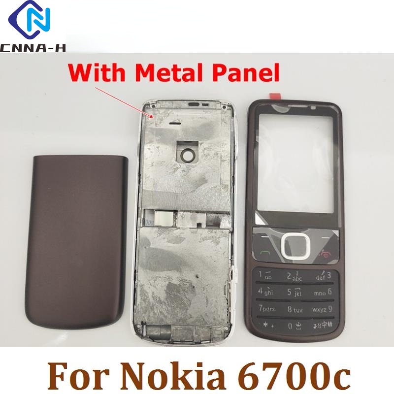 Screen Lens Faceplate Frame Middle Bezel For Nokia 6700c 6700 Classic Battery Cover Back Rear ...