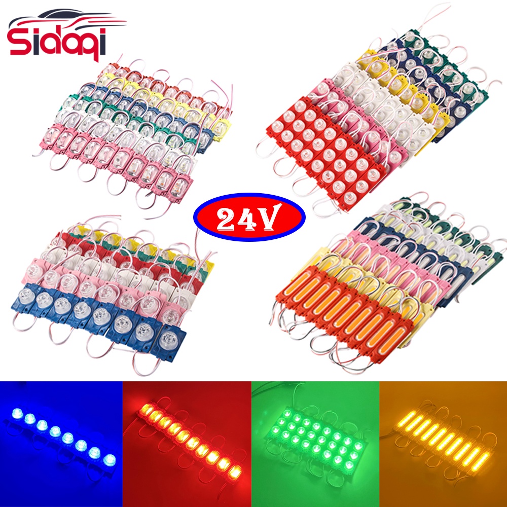10pieces 24V LED Module Truck Side Marker Indicator Light COB ...