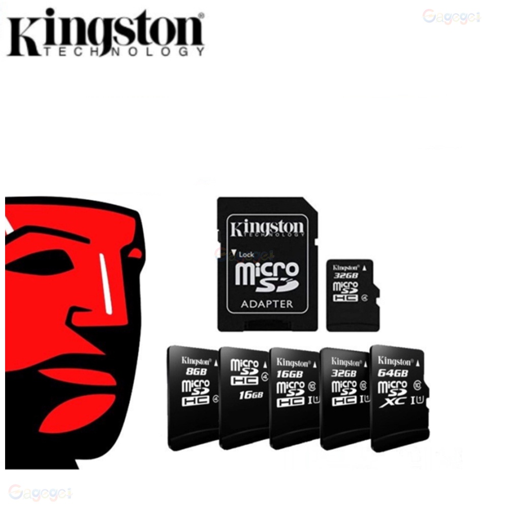 Kingston Memory Card 8GB 16GB 32GB 64GB 128GB 256GB Class 10 Micro Sd ...