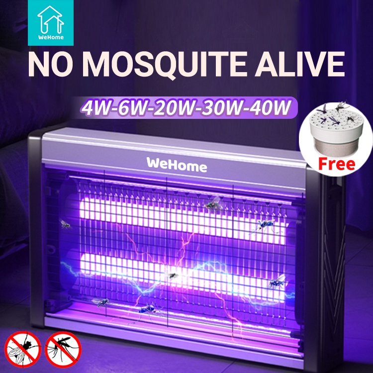 WeHome Electric Mosquito Insect Killer Lamp 4/6/20/30/40W Hanging ...