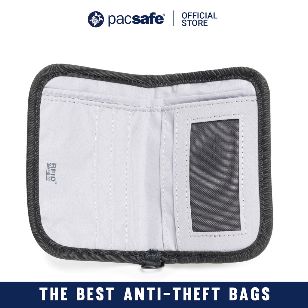 Pacsafe RFIDsafe V50 RFID Blocking Compact Wallet | Shopee Philippines