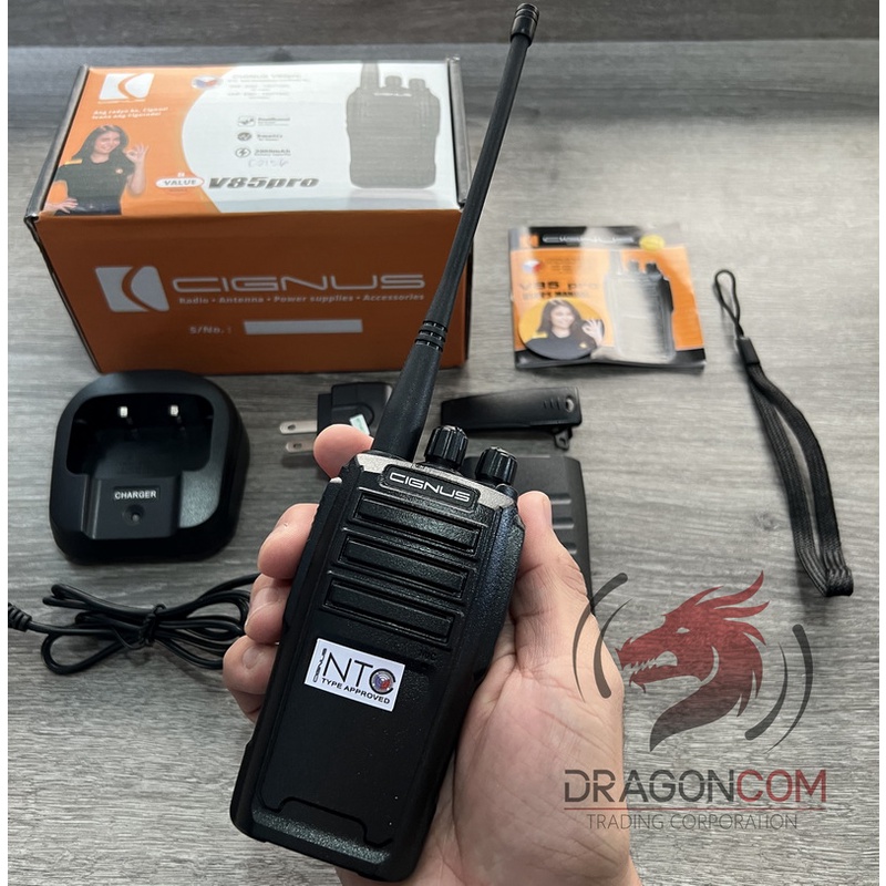 Cignus V-85 Pro Dual Band Two Way Radio V85 Pro | Shopee Philippines