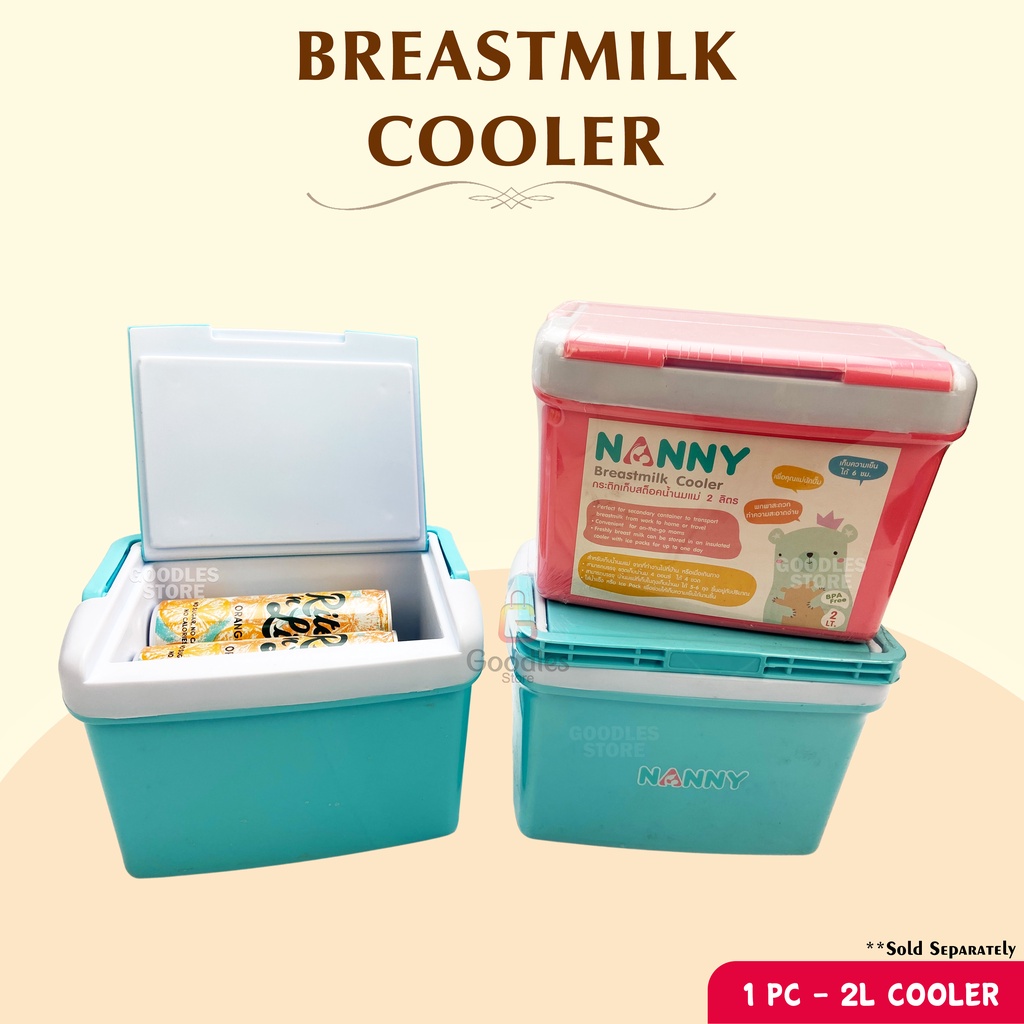 Nanny 2-Liters Breastmilk Cooler Mini Cooler Capacity Ice box IceBox ...