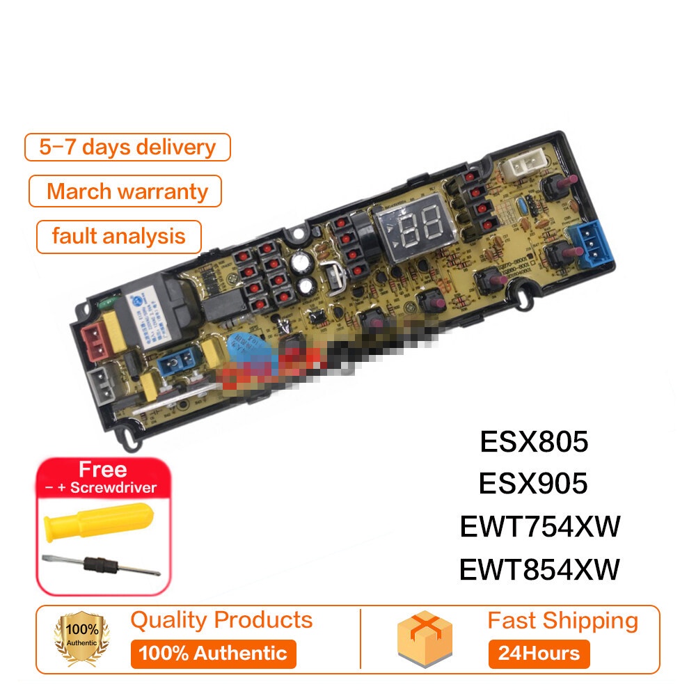 SHARP WASHING MACHINE BOARD EWT754XW EWT854XW ESX905 / ESX805 BOARD ...